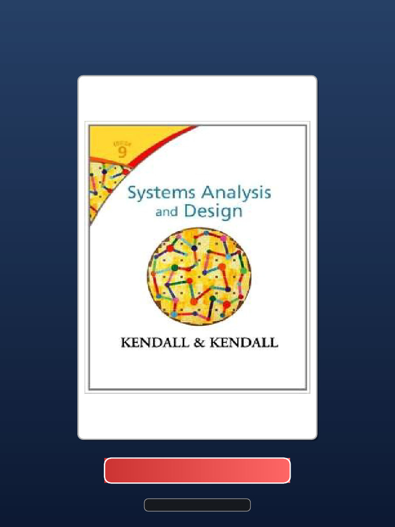 Systems Analysis and Design 9th Edition Kenneth E Kendall Julie E ...