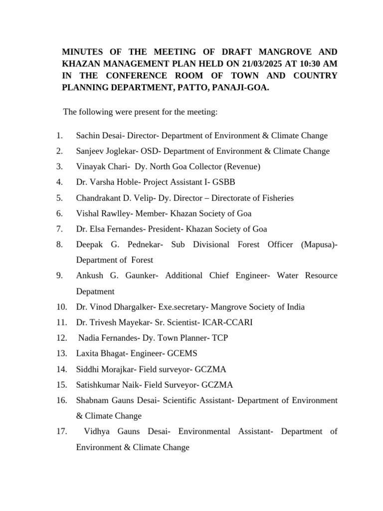 Khazan Land Management Meeting Minutes | PDF | Agriculture | Crop Rotation