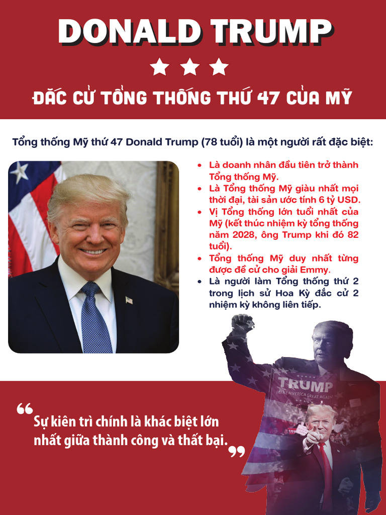 Poster A4 Donald Trump | PDF