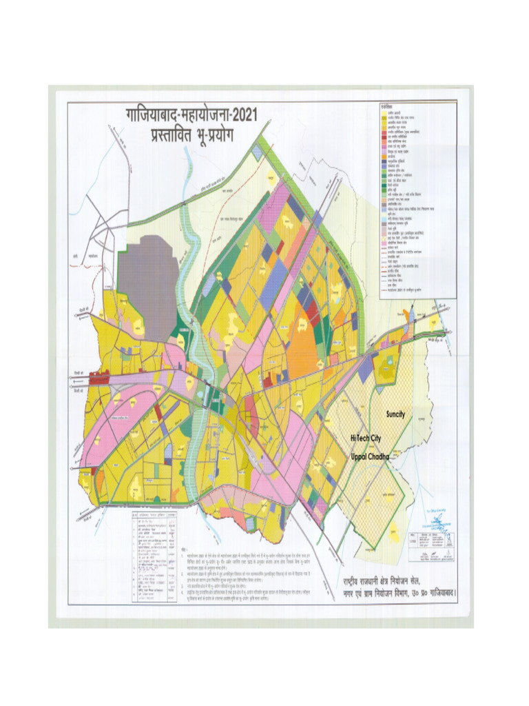 Ghaziabad Mater Plan Map1 | PDF