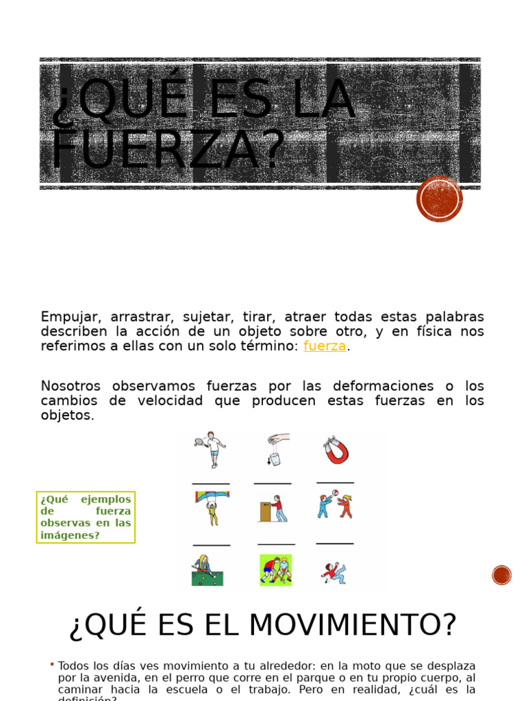 Energía - Fuerza y Movimiento | PDF | Fuerza | Dom