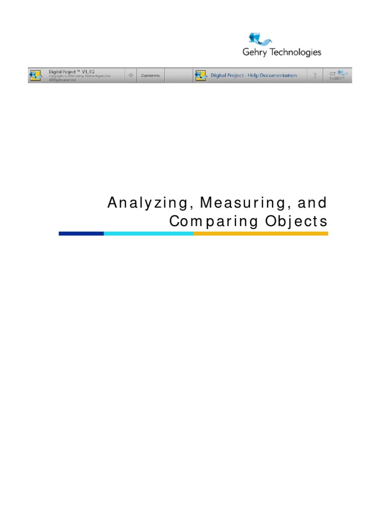 Analyzing Measuring and Comparing Objects | PDF | Plane (Geometry ...