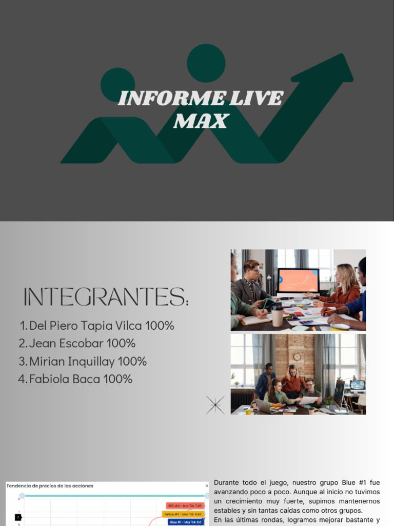 Informe Livemax | PDF | Marketing | Tableta