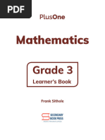 Grade 3 Math Text Book | PDF | Subtraction | Division (Mathematics)