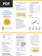 AIQ-21: Aphasia Impact Assessment Tool | PDF | Aphasia | Questionnaire