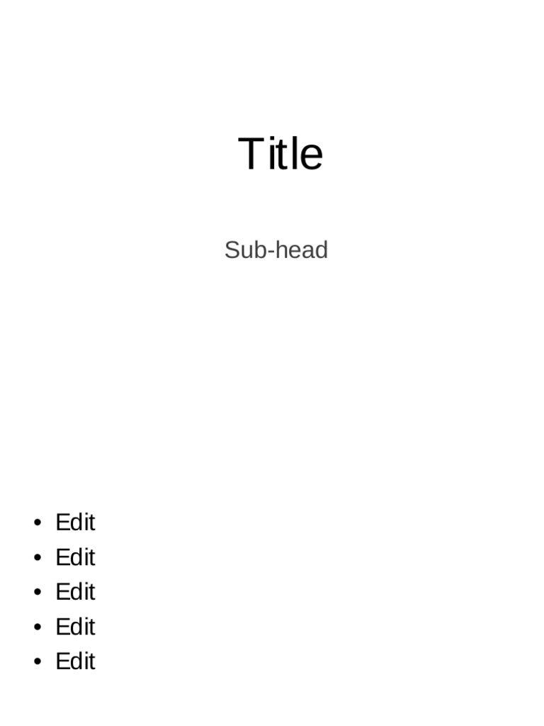 Title: Sub-Head | PDF