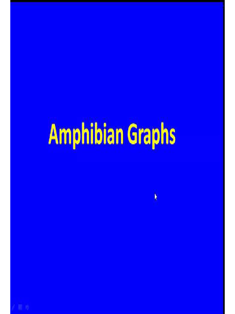 Amphibian Graphs | PDF