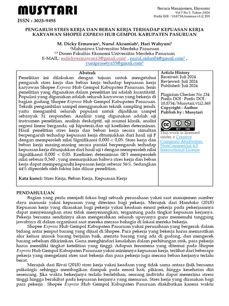 Dicky Musytari | PDF