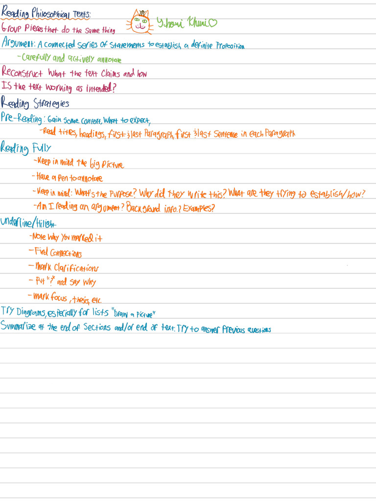 How To Read Philosophical Texts | PDF