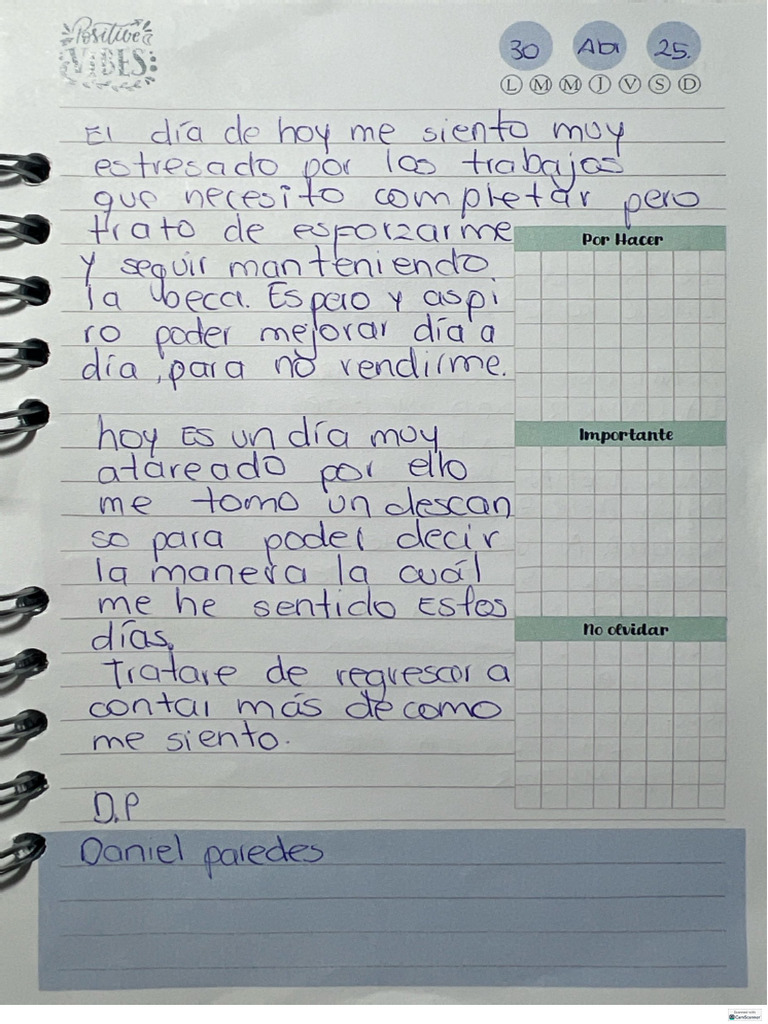 Diario Autoconocimiento | PDF