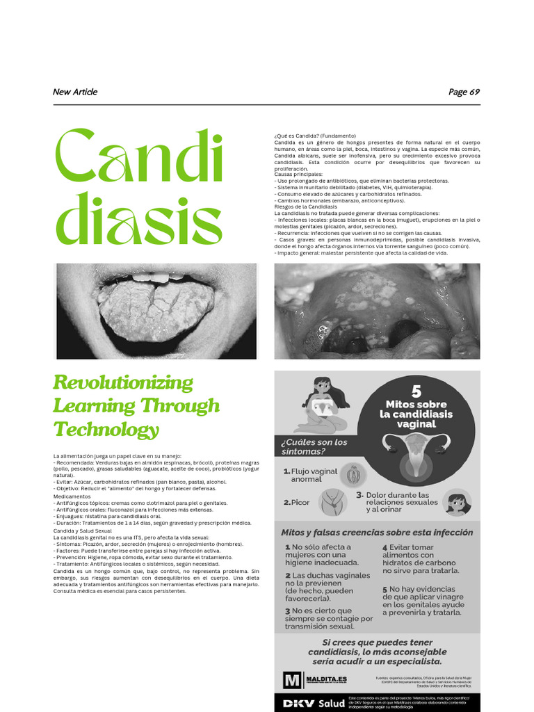 Candidiasis: Síntomas y Tratamiento en Hombres | PDF | Candidiasis ...
