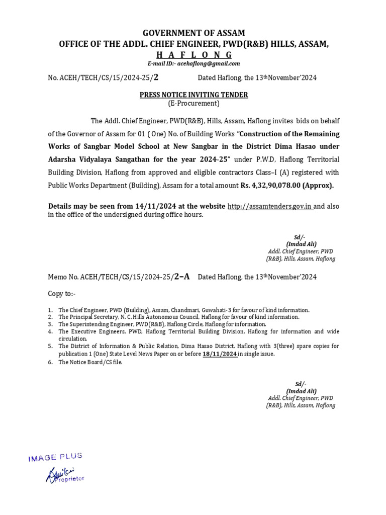 Bid Doc | PDF | Specification (Technical Standard) | Revenue