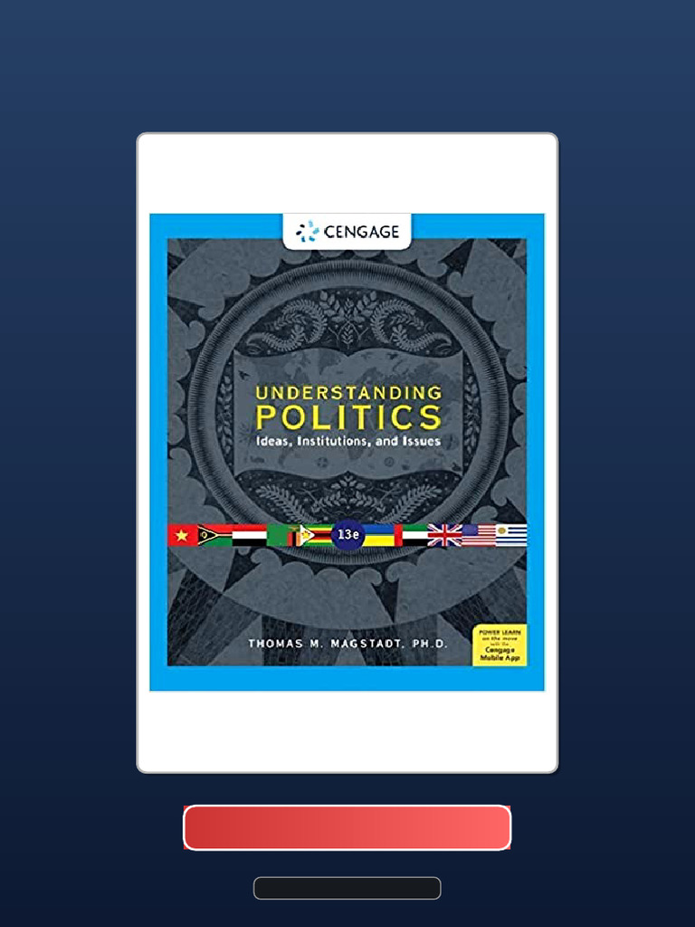 Understanding Politics Ideas Institutions and Issues MindTap Course ...