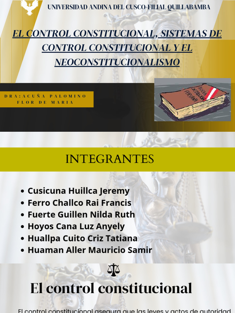 Derecho Constitucional - 20250424 - 175323 - 0000 | PDF | Juez ...