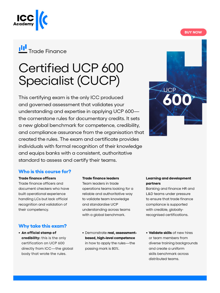 Cucp Flyer | PDF | Certification