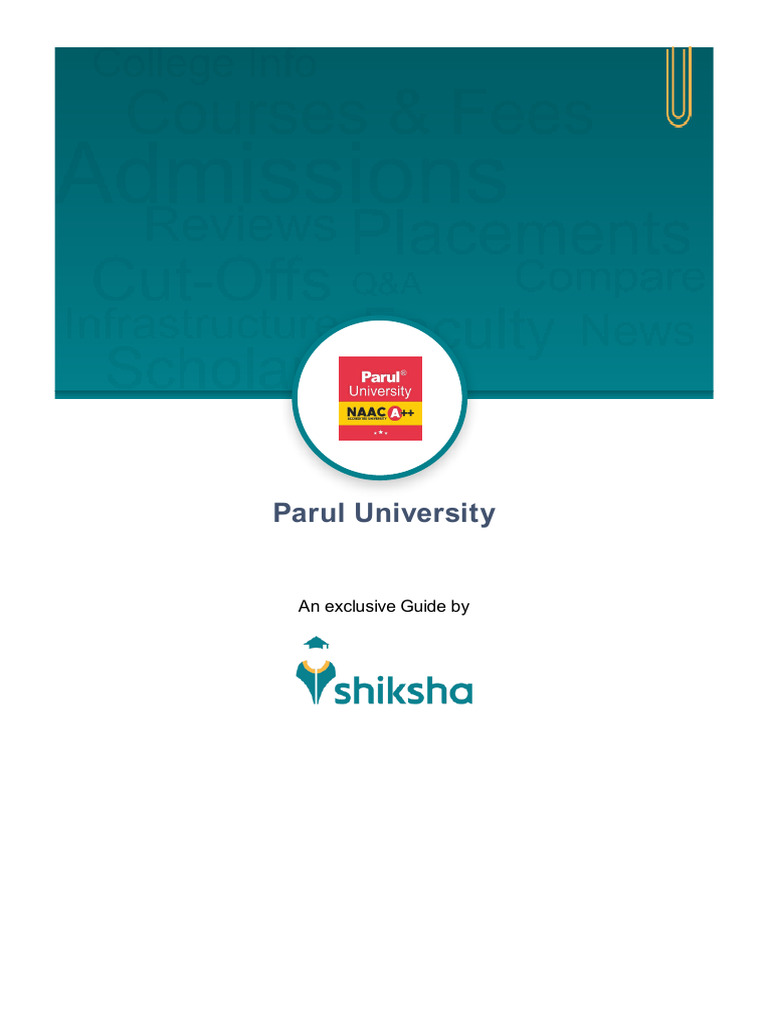 Parul University - PDF V 1749531232 | PDF