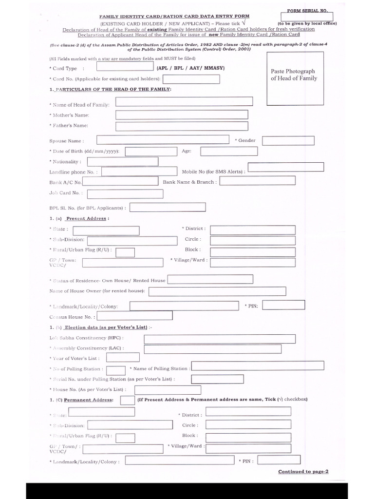 Form C in Connection With Nfsa | PDF | Elections | Government