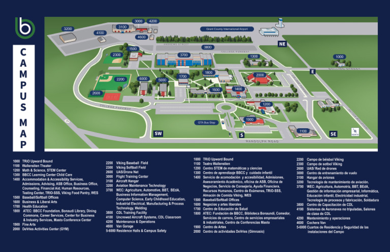 Campus Map 11x17 1 | PDF