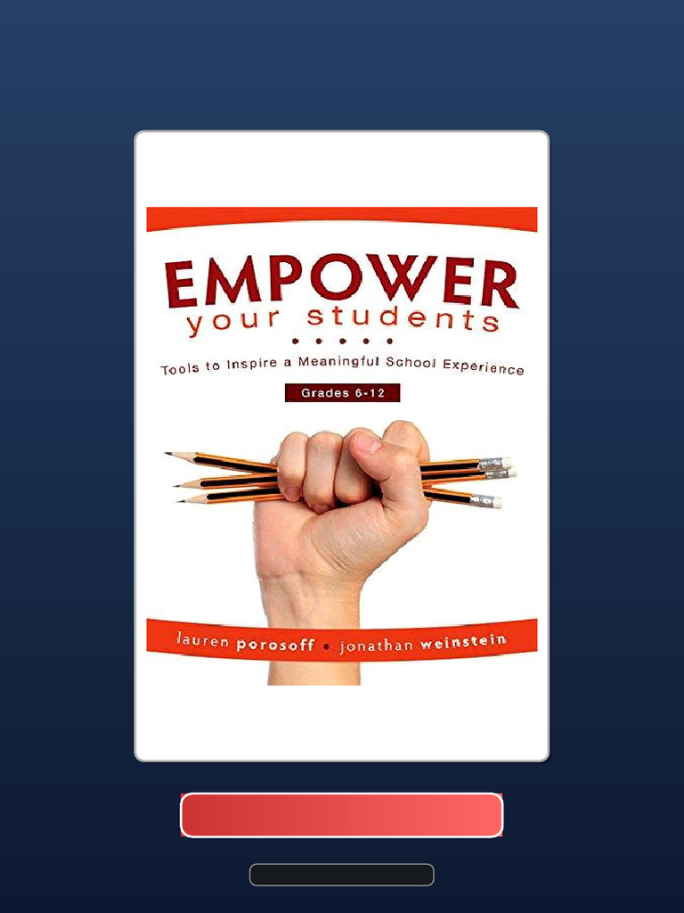 EMPOWER Your Students Tools To Inspire A Meaningful School Experience ...