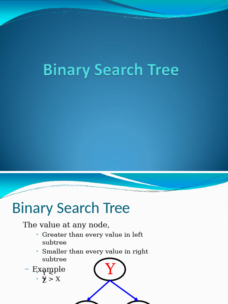BST and AVL Trees, B Tree | PDF | Computer Programming | Algorithms