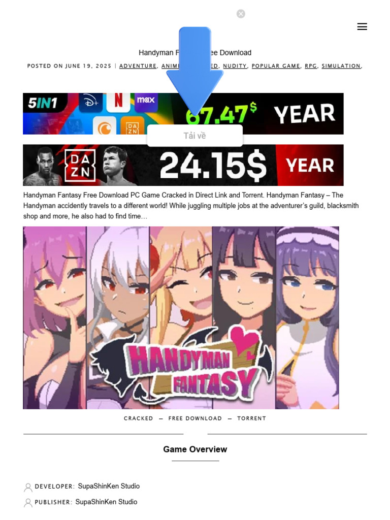 Handyman Fantasy Free Download IGGGAMES | PDF