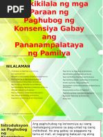 VAL ED 7 - Q2 - 5 - Paghubog NG Konsensiya Gabay Ang Pananampalataya NG Pamilya | PDF