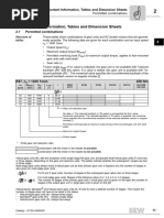 SEW Gearbox Mounting Positions Guide | PDF | Mechanical Engineering ...