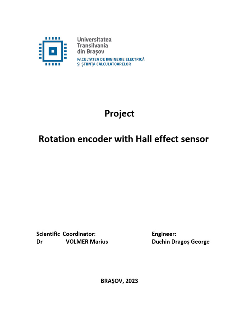 Hall Sensor in Central Heating Units | PDF | Semiconductors | Sensor