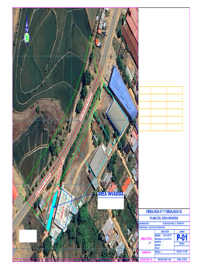 Area Invadida Imagen CH Ok | PDF | Geodesia | Cartografía