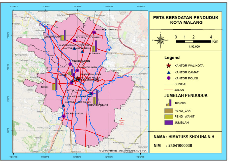 Peta Kepadatan Penduduk Himatuss 38 | PDF