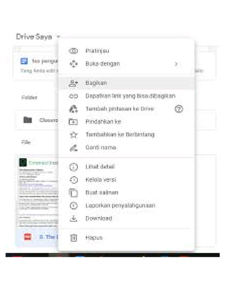 Cara Bagi Drive | PDF