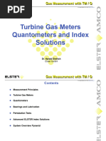 TBQS Quantometer: Gas Turbine Meter | PDF | Flow Measurement | Turbine