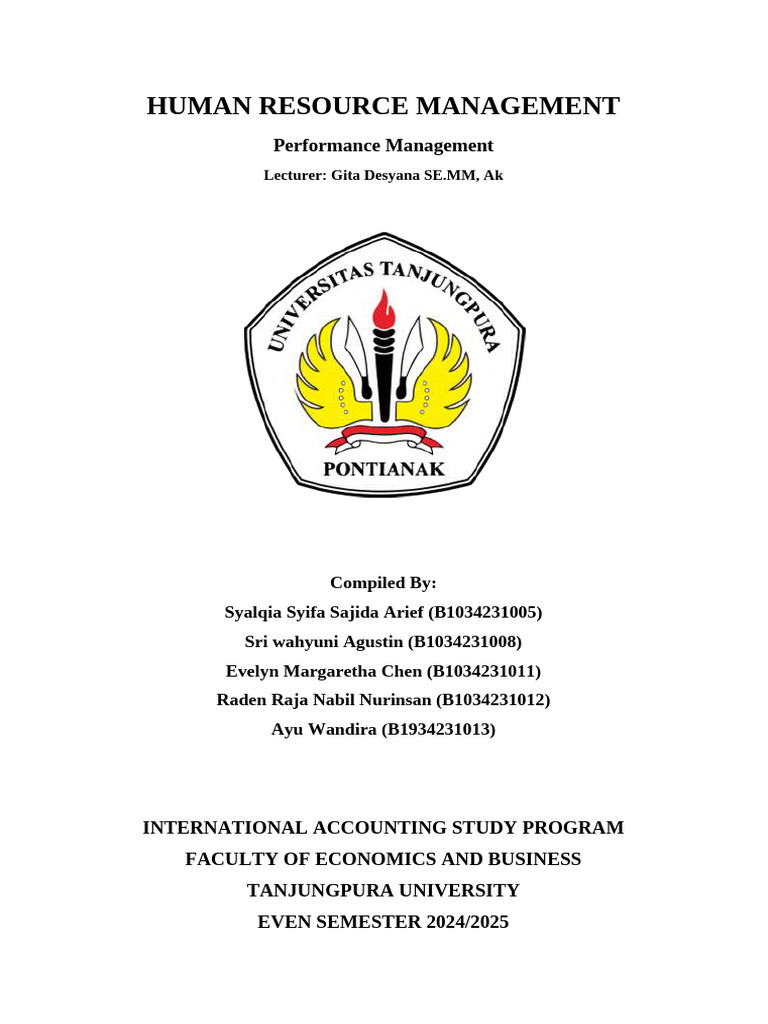 Human Resource Management | PDF | Performance Appraisal ...