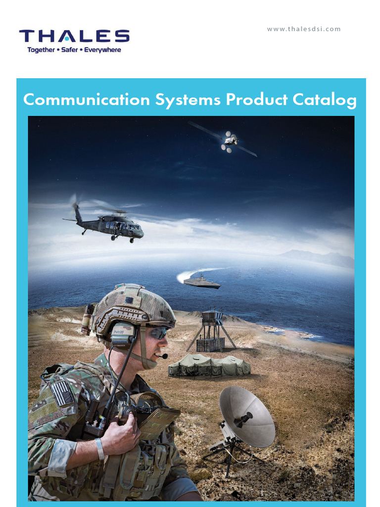 Thales Defense Communication Solutions | PDF | Radio | Personal Computers