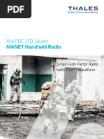 L3harris An PRC 163 Multi Channel Handheld Radio Datasheet Cs Tcom 08 ...