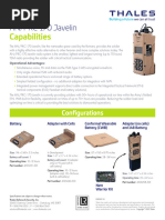 Cs Tcom An PRC 171 Compact Team Radio Datasheet A | PDF | Radio ...