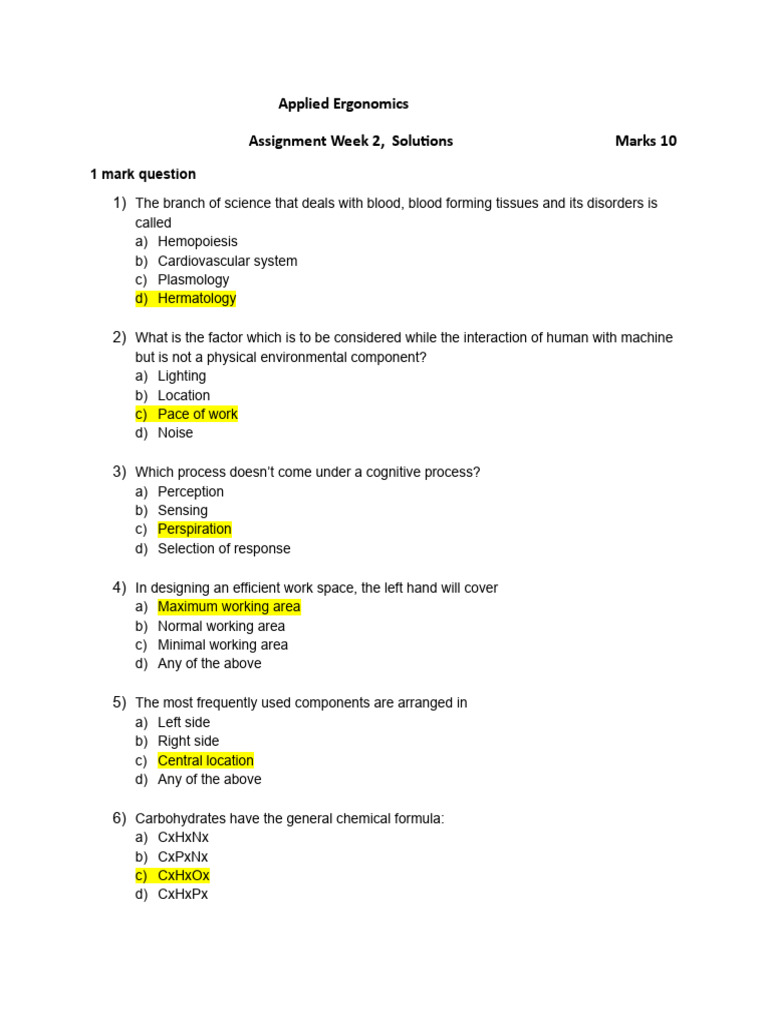 Assignment Week - 2 Solution | PDF