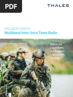 Cs Tcom An PRC 171 Compact Team Radio Datasheet A | PDF | Radio ...