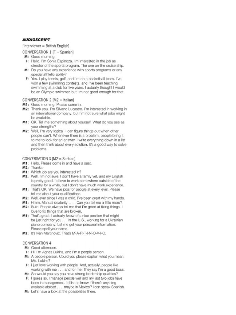 Scripts B2.5 | PDF