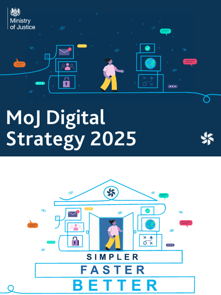 MoJ Digital Strategy 2025 Overview | PDF | Automation | Risk