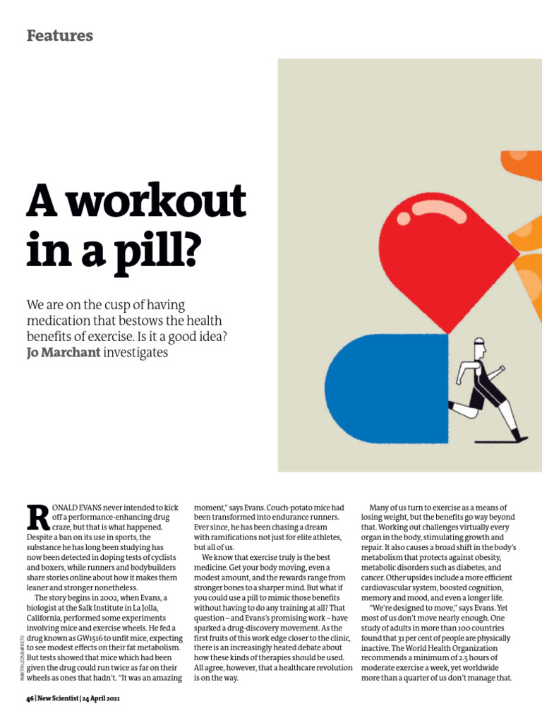Exercise-Mimicking Medication Insights | PDF | Skeletal Muscle | Brain