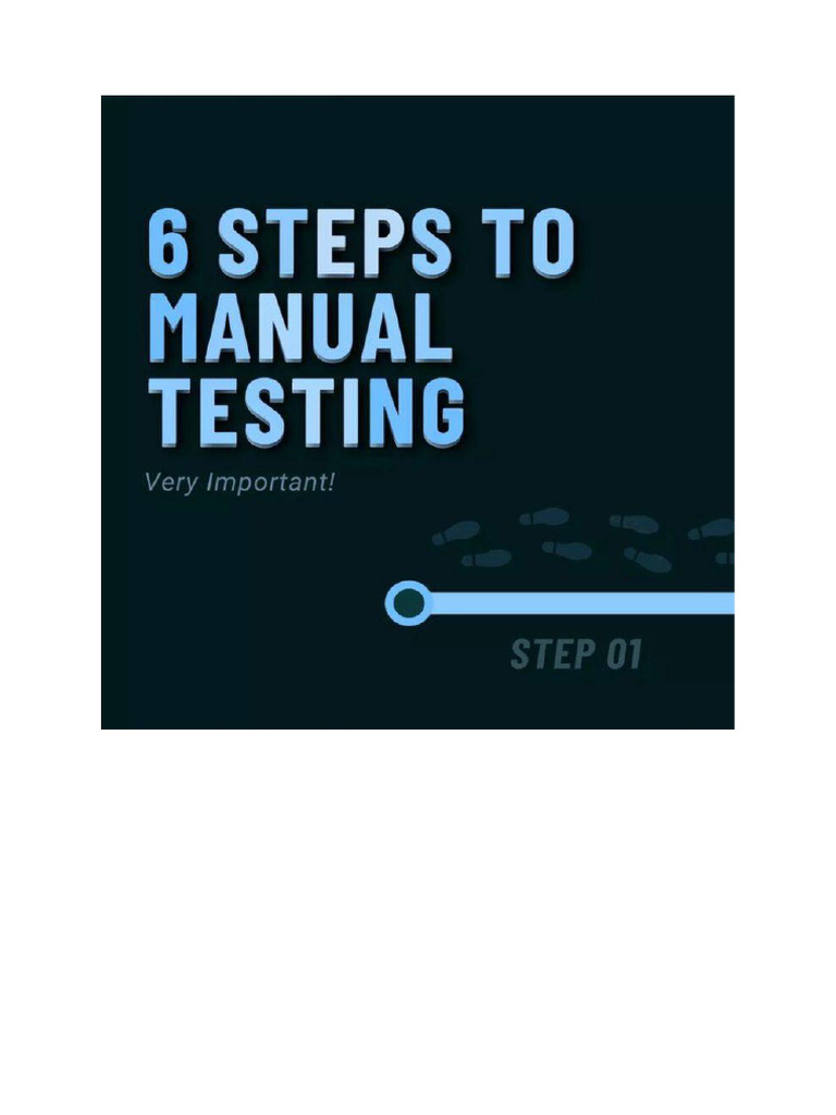 Manual Testing Concepts | PDF