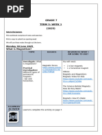 Grade 6 NST Term 4 Revision 2 | PDF | Planets | Moon