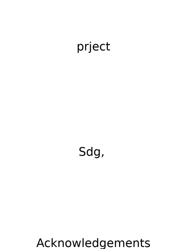 Prject | PDF
