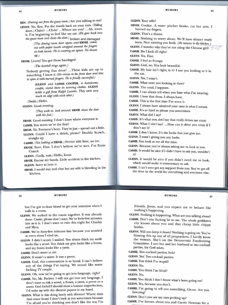 Rumors Side 2 - Glenn & Cassie | PDF