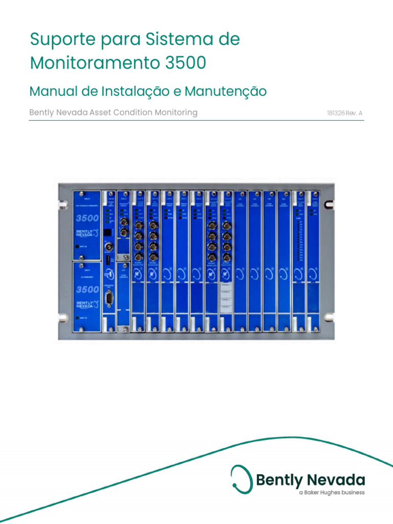 3500 Monitoring System Rack User Guide-POR - 181326 | PDF | Entrada ...