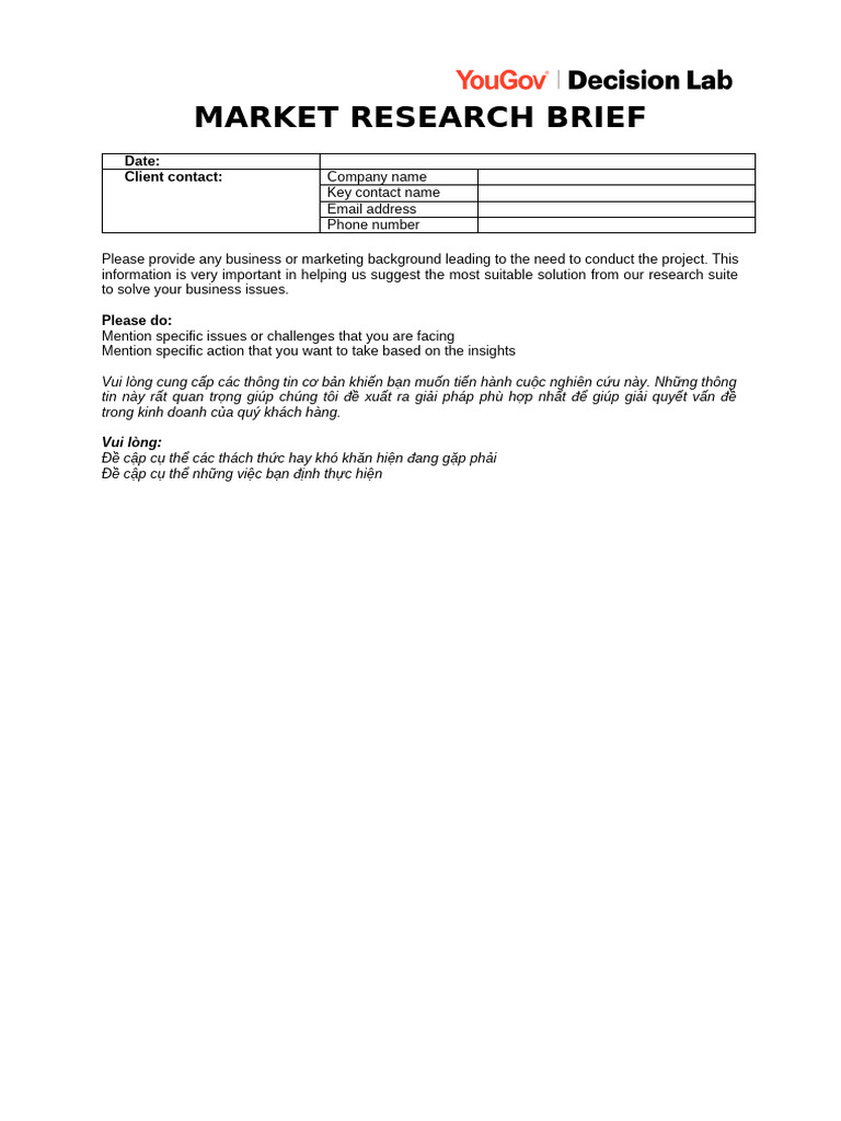 Research Brief Template | PDF
