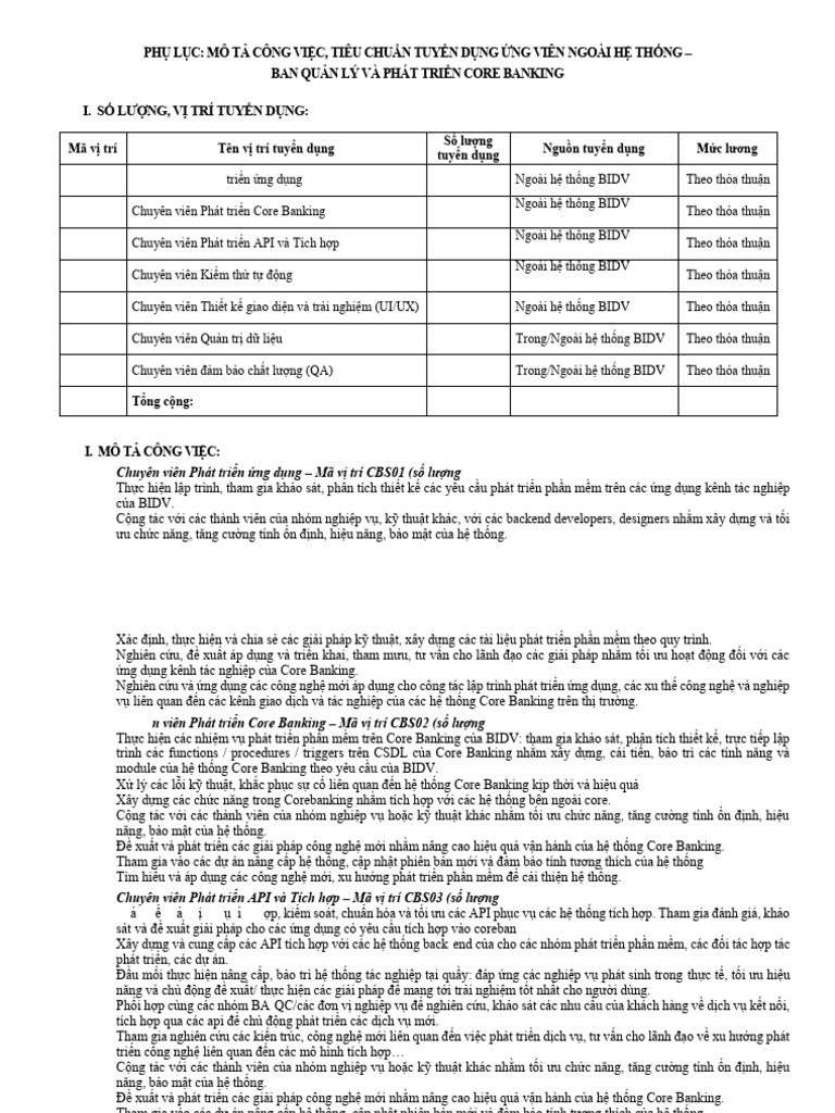 1731902667434_Ban QLPTCB_MTCV Yeu Cau Tuyen Dung Ngoai He Thong | PDF