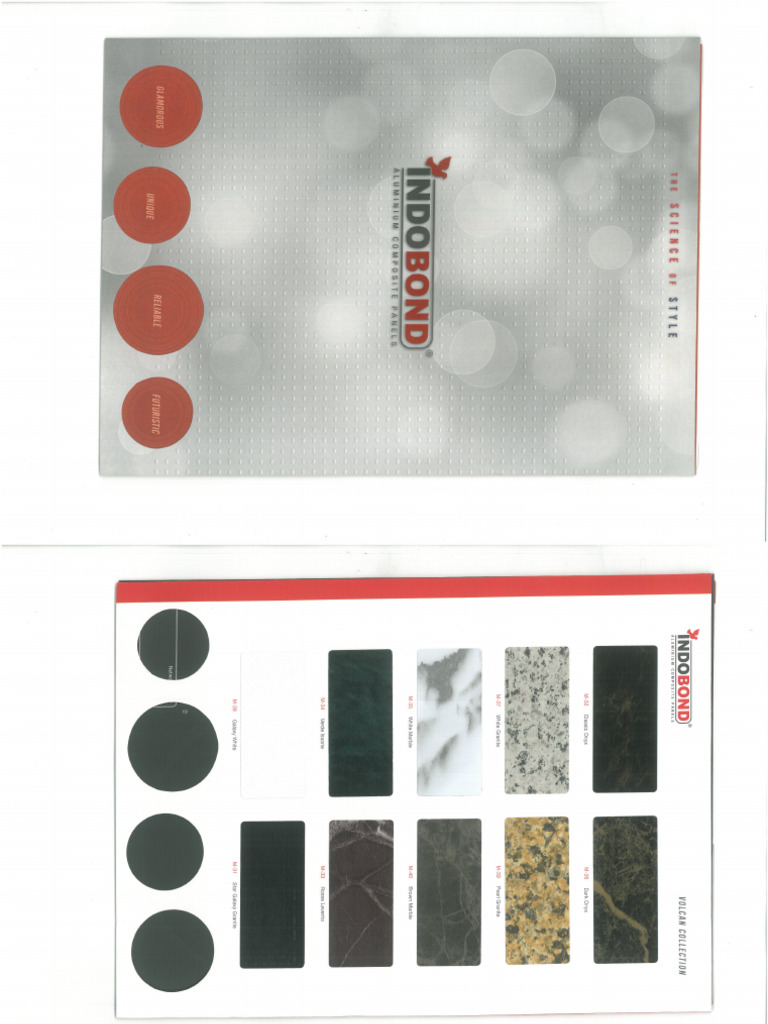Indobond Exterior Shade Card | PDF