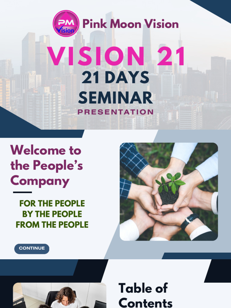 Vision 21 !! | PDF